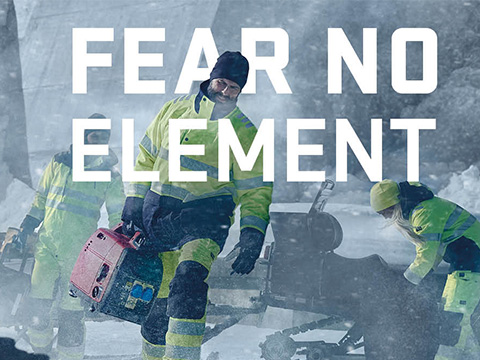 Fear no element - Blåkläder